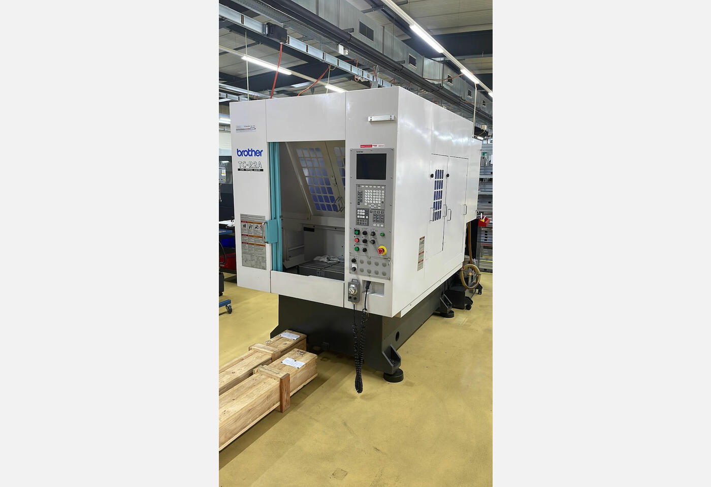 Used machine tools - CNC Machining Center - BROTHER - MACHINING CENTER ...